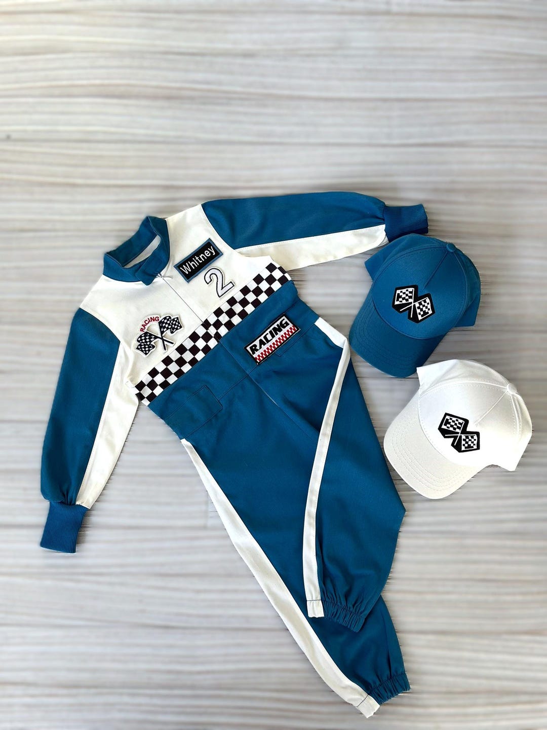 Personalized Blue Two Speed Birtday Suit*baby First Birtday Racer ...