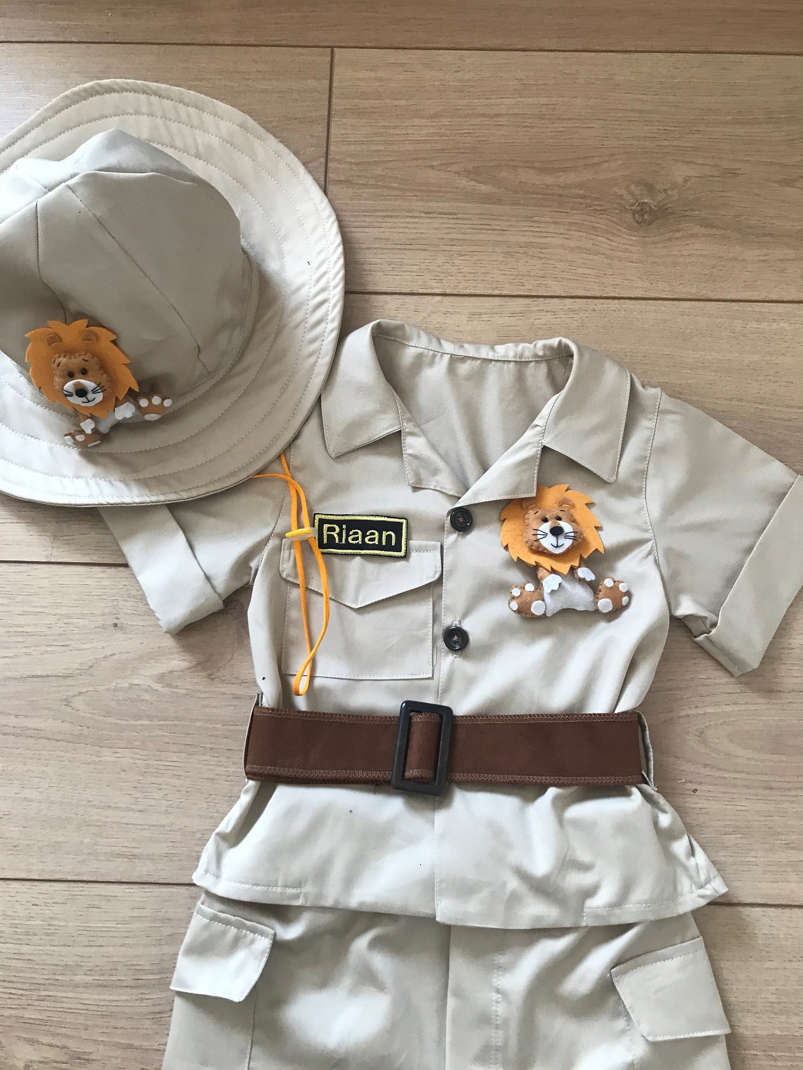 Personalized African Adventure Brown Safari Kids Outfit 2 - Etsy