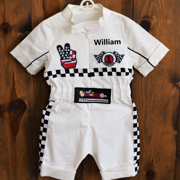 Race Car Suit Toddler - Etsy