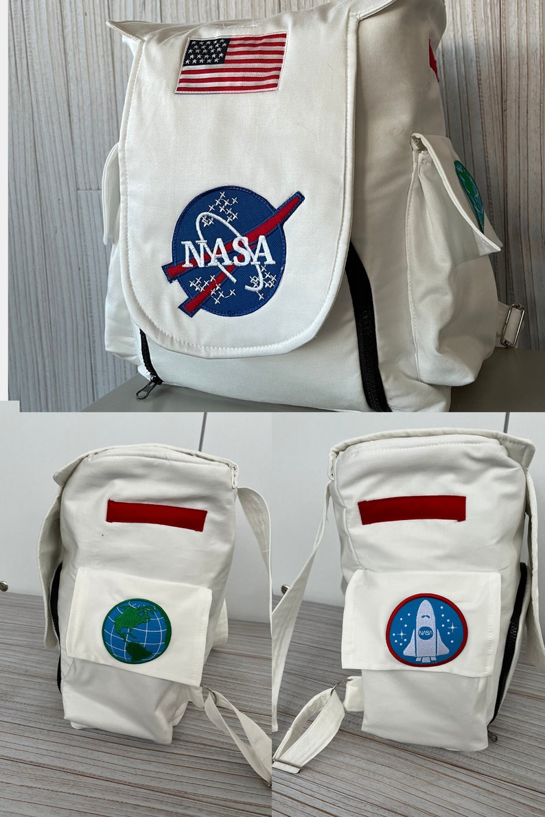Personalized White Shorts Astronaut Kids Costume*space Baby Jumpsuit ...