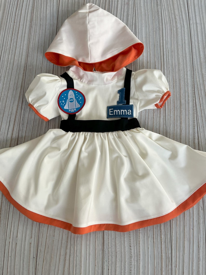Personalized Astronaut Girl Dress*space Baby Girl Dress*toddler Space ...