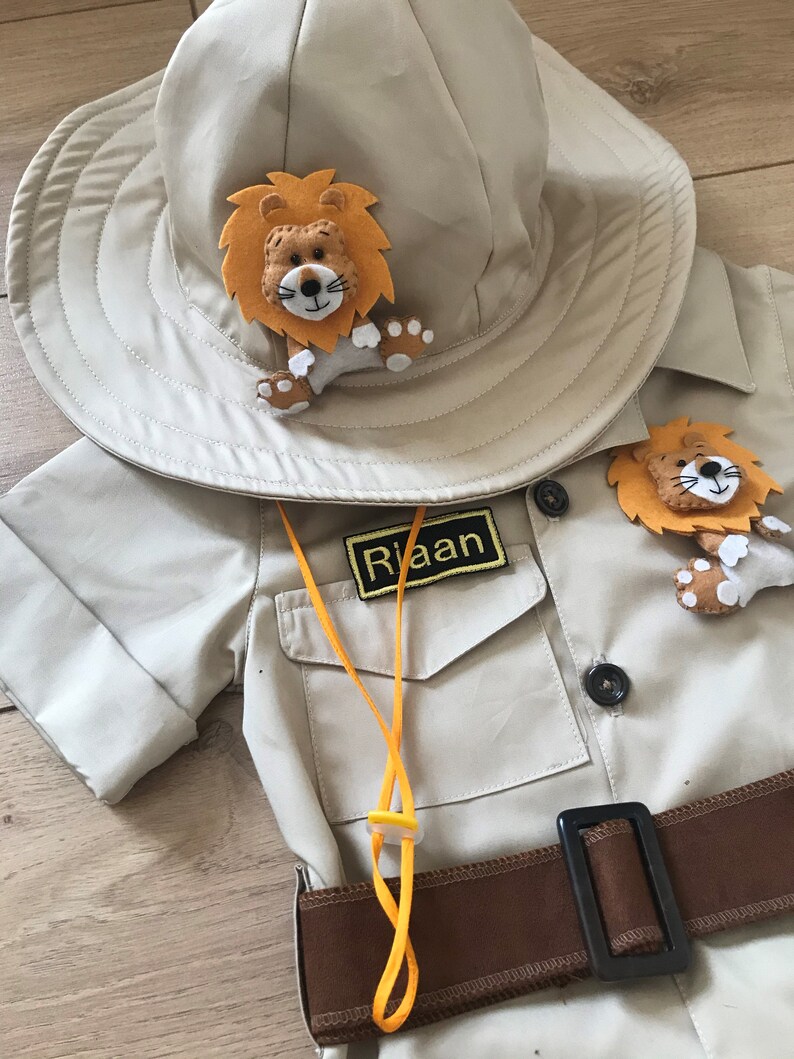 Personalized African Adventure Brown Safari Kids Outfit 2 - Etsy