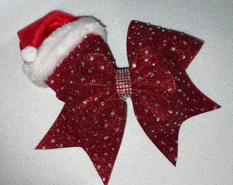 Santa Cheer Bow - Etsy