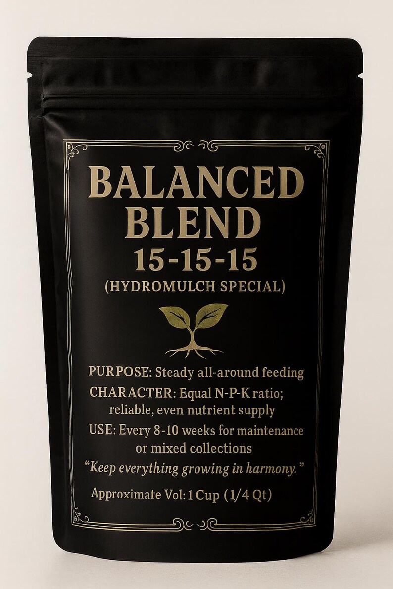 Balanced Fertilizer 15-15-15 | Equal NPK Ratio Blend for Reliable All ...