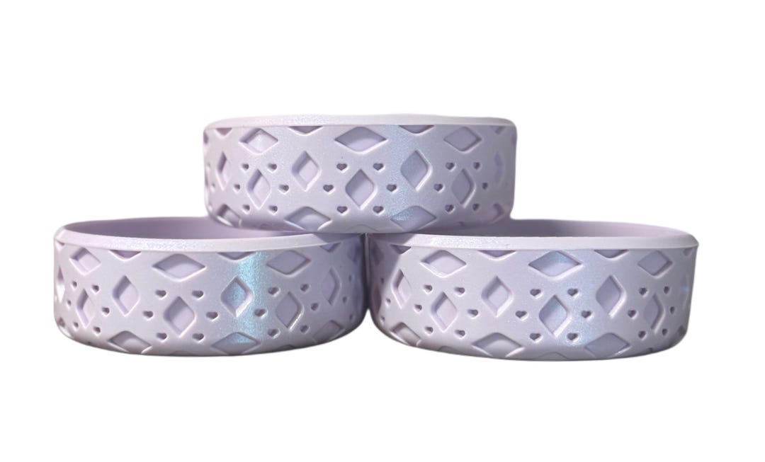 Lotsa Lilac Shimmer. Short Silicone Boot. the Popette || Tumbler Boot ...