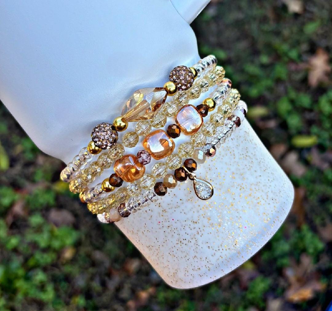 Copper Tinsel Cup Accessories. Tumbler Cup Bracelets. - Etsy