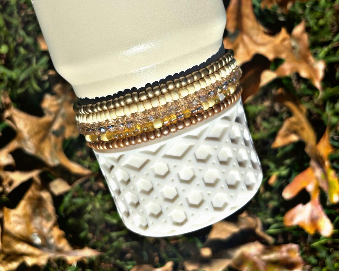 Fall Refresh Cup Bracelets Tumbler Boot Topper Cup Accessories. Neutral ...
