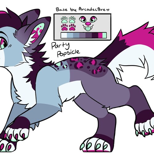 Horse Equine Bovine Hooved Fursona Furry Adopt Character Pony - Etsy