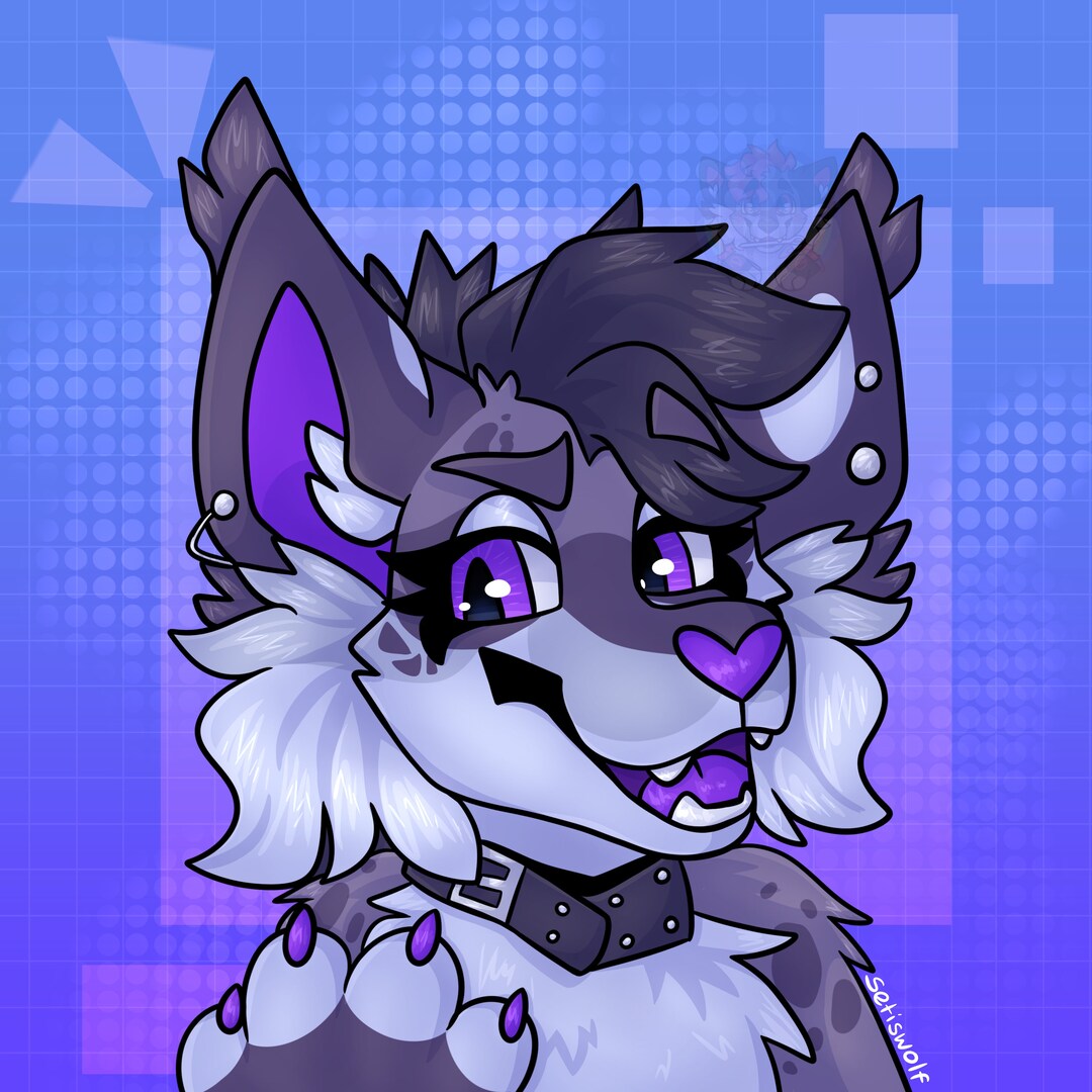 Digital Furry Bust Icon Commission / Custom Fursona Character Art - Etsy
