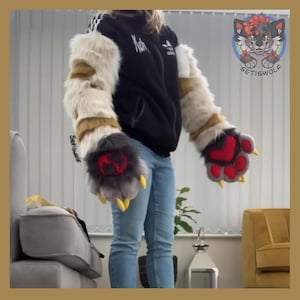 Custom Fursuit Arm Sleeves / Fursona Cosplay Commission - Etsy
