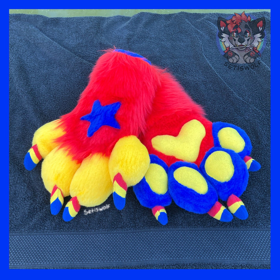 High Quality Fursuit Paw Commission / Custom Fursona Character Cosplay ...