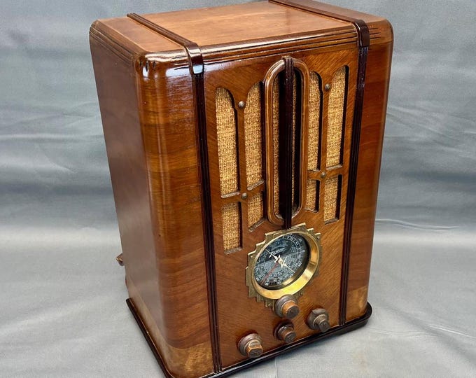 1936 Zenith Radio Model 5S529. Mid Century Radio. FREE Shipping ...