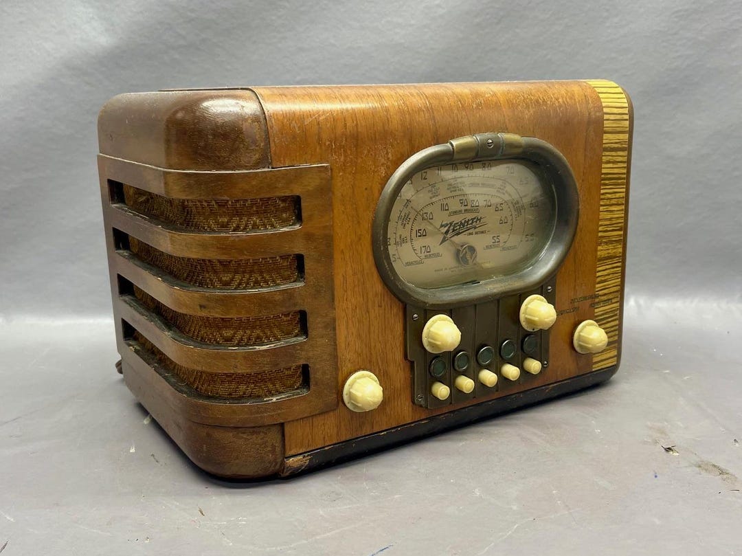 1939 Zenith Radio Model 5S319. Restored & Working. FREE Shipping ...