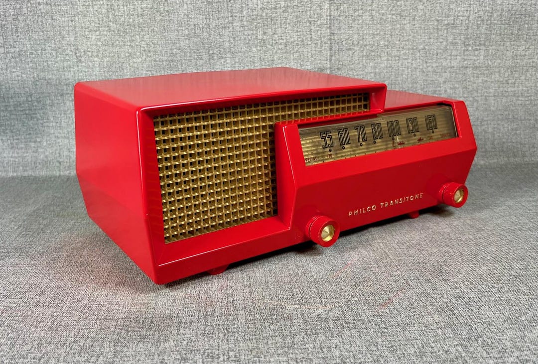 VRS0585 1953 Philco Radio Model 53-563. "the Split Level". Restored and ...