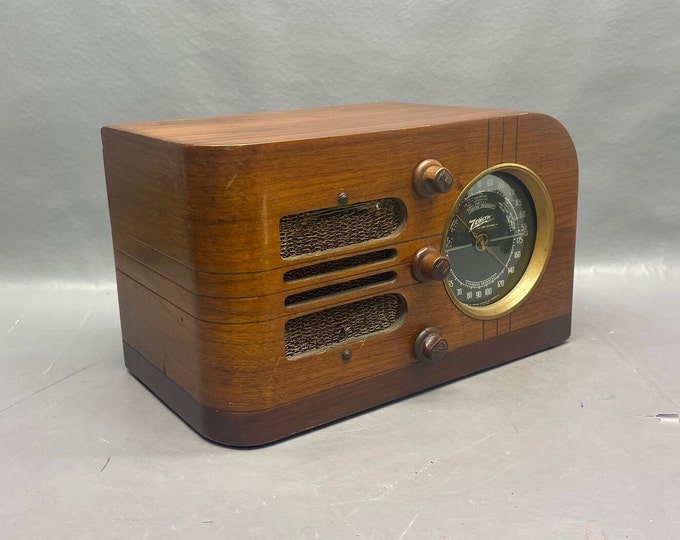 1937 Zenith Radio Model 6D-219. Mid Century Radio. FREE Shipping ...