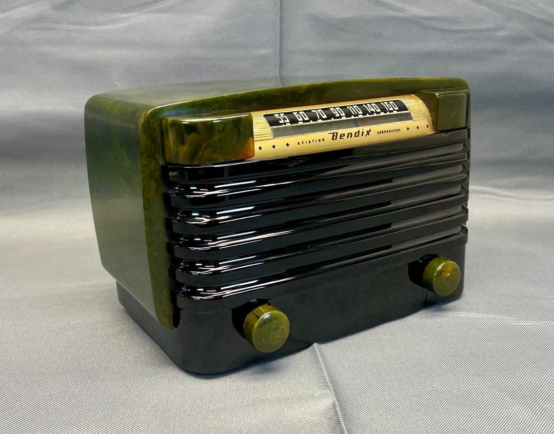 LR035 1946 Bendix Catalin Radio Model 526C. Absolutely Magnificent ...