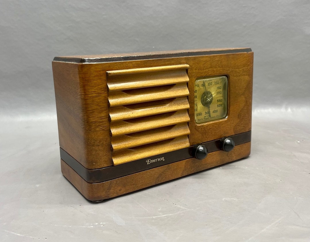 1939 Emerson Radio Model 217. Restored and Working. FREE Shipping ...