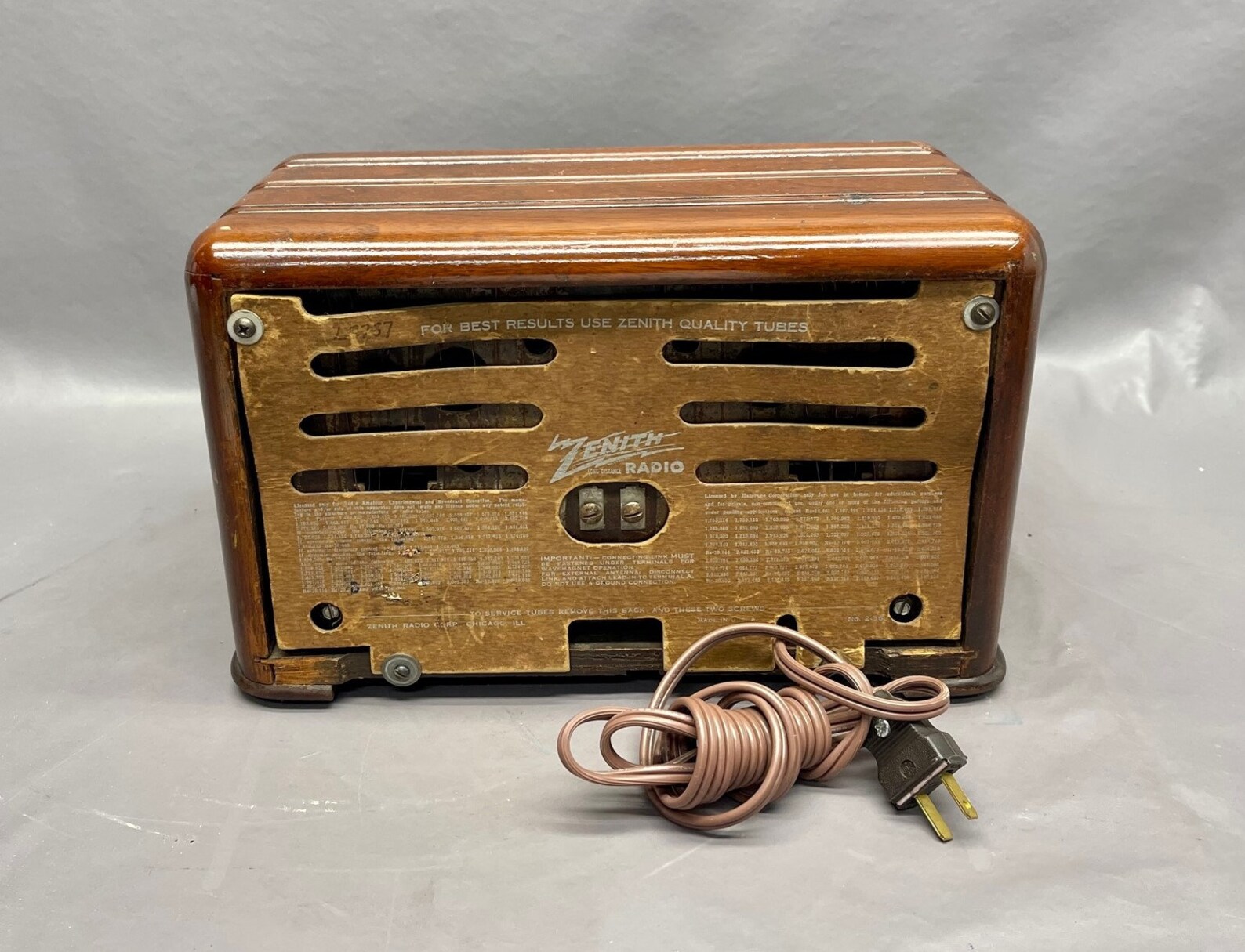 1941 Zenith toaster Radio Model 6D525 Mid Century - Etsy