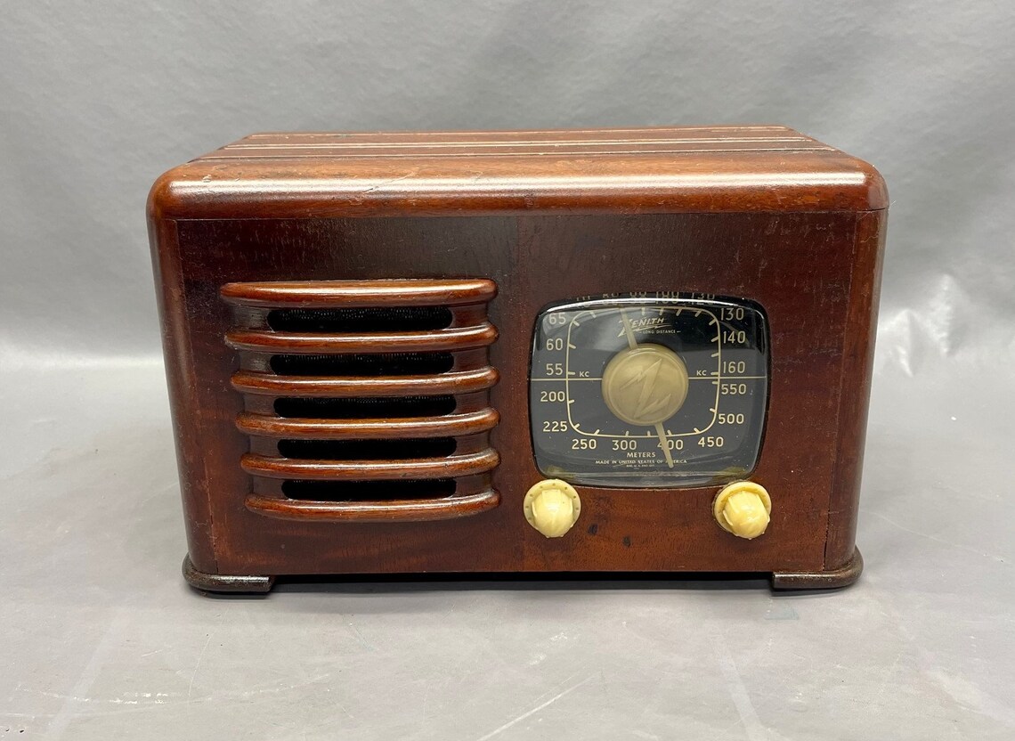 1941 Zenith toaster Radio Model 6D525 Mid Century - Etsy