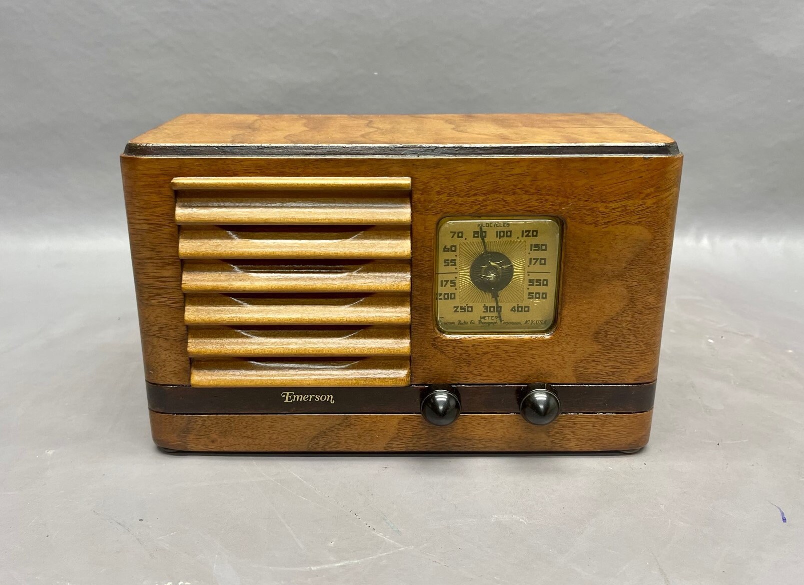 1939 Emerson Radio Model 217. Restored and Working. FREE Shipping ...