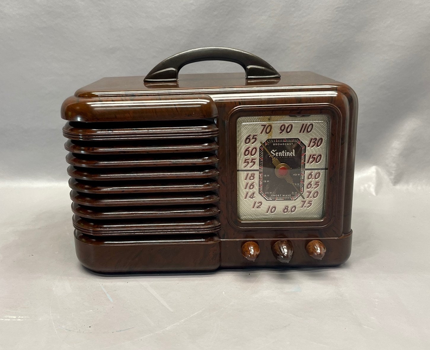 1941 Sentinel Radio Model 212W. Restored and Working FREE Shipping Mid ...