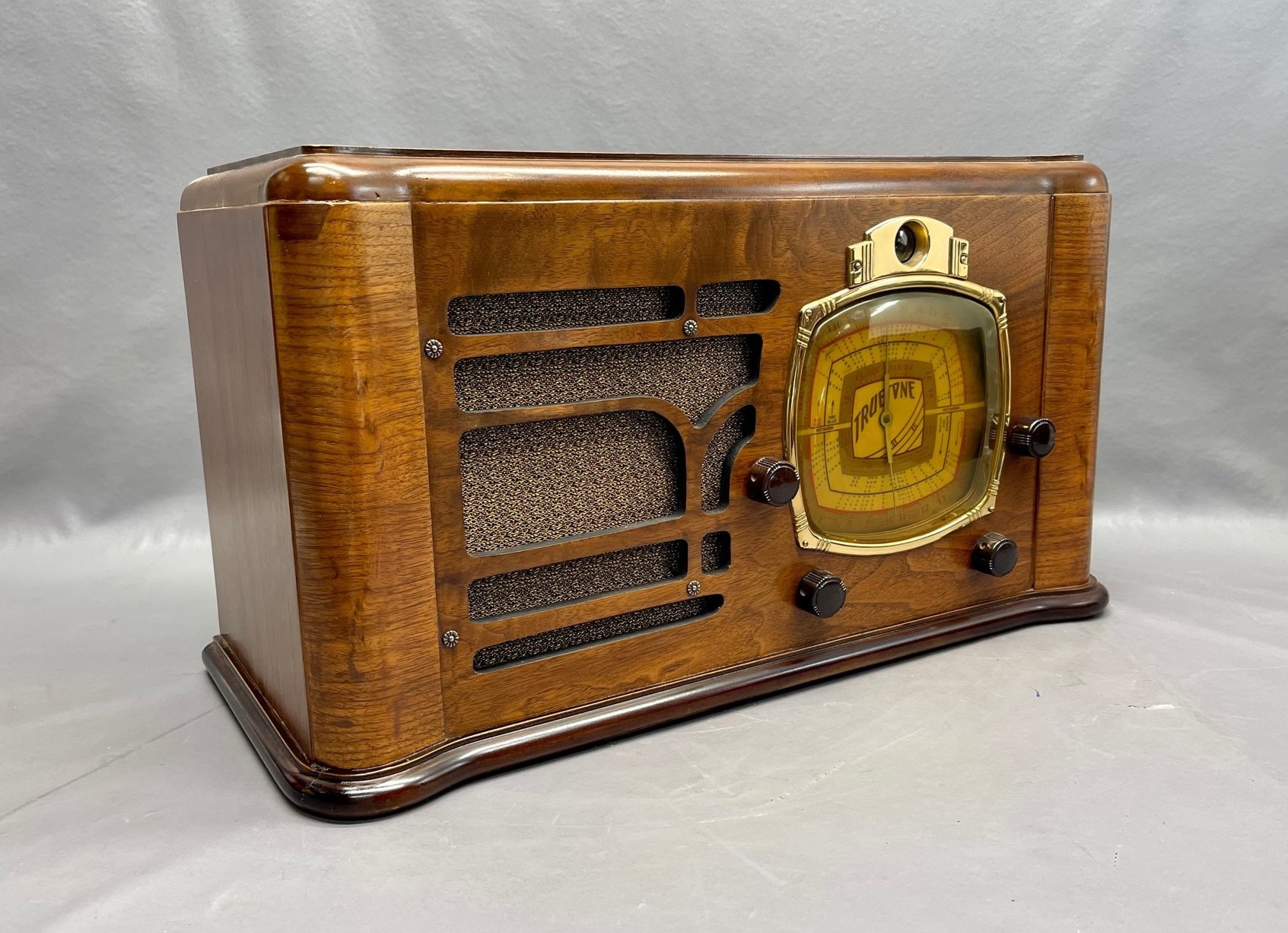 Rare 1938 Truetone Eye Tube Radio Model D-724. Mid Century - Etsy