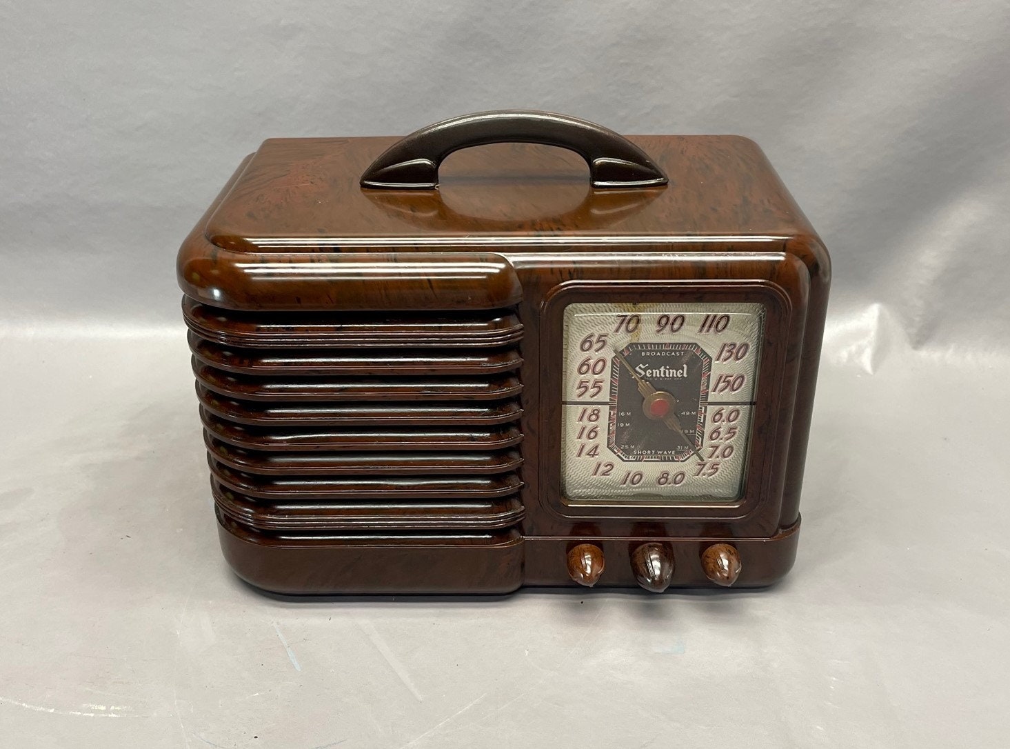 1941 Sentinel Radio Model 212W. Restored and Working FREE Shipping Mid ...