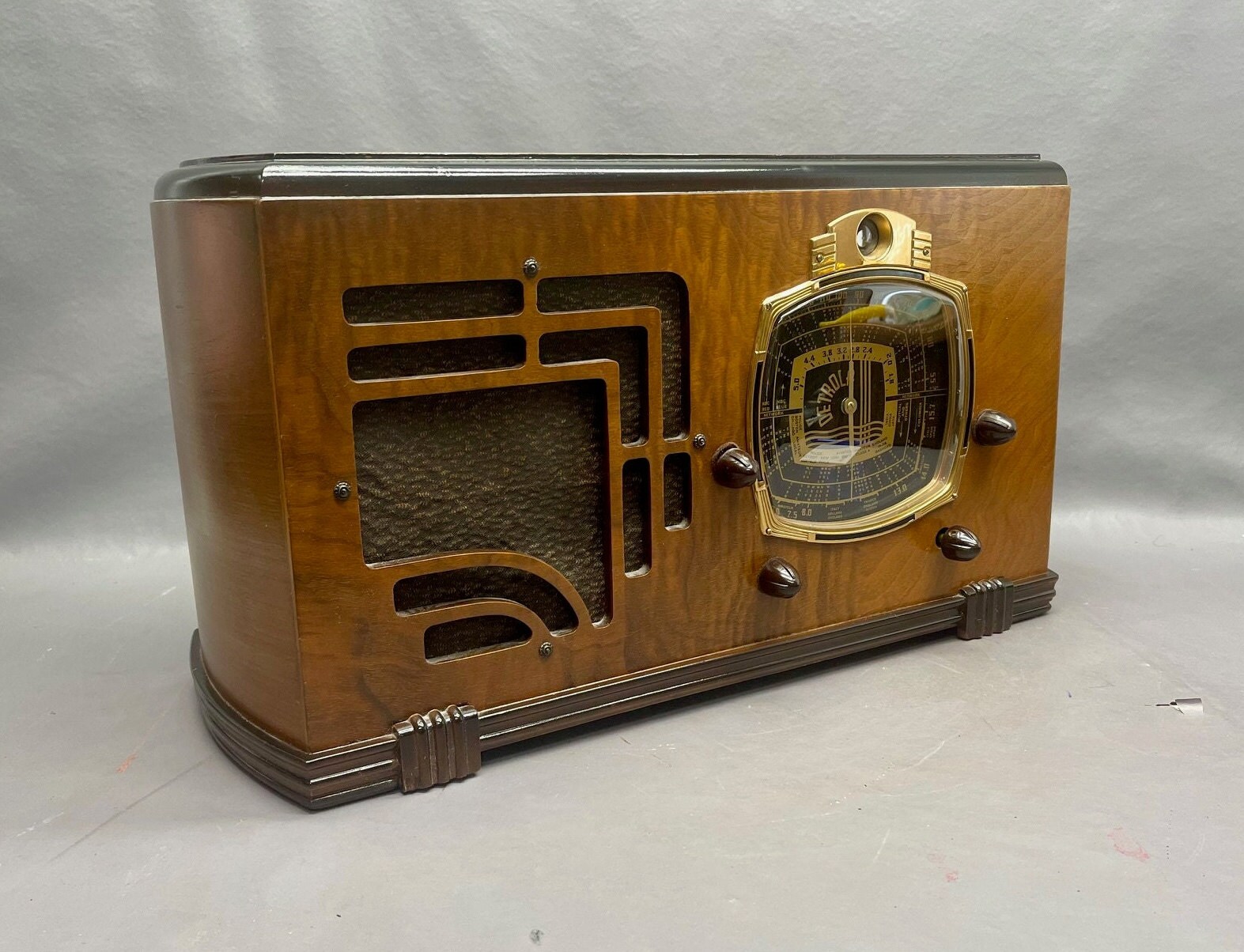 Stunning and Rare 1938 Detrola Radio Model 147E. Restored and Working ...