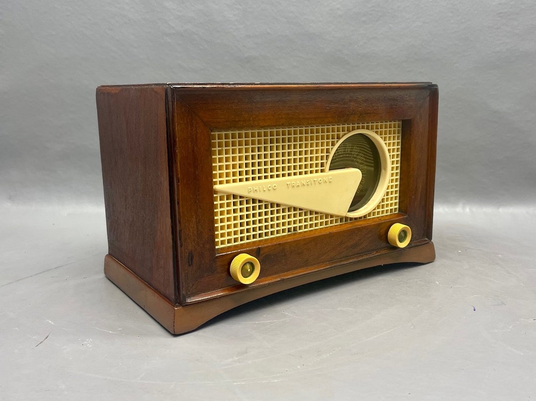 LR008 1949 Philco Radio Model 49-506. Restored Mid Century Radio. FREE ...