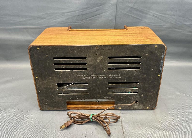 1946 Crosley Model 66TC Mid Century Radio. FREE Shipping. Antique Radio ...