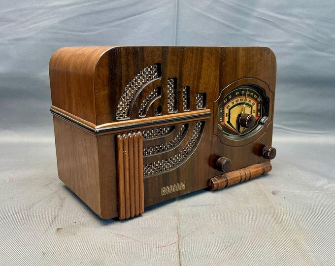 LR072 Rare 1930s General Radio. Mid Century Radio. FREE Shipping ...