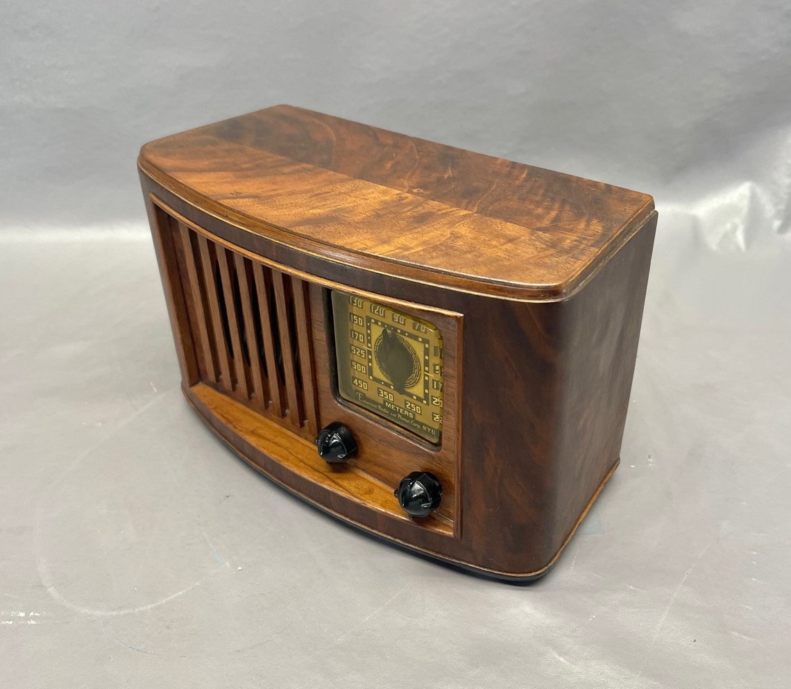 Rare 1940 Emerson Radio Model CR-262. Ingraham Cabinet. Mid - Etsy