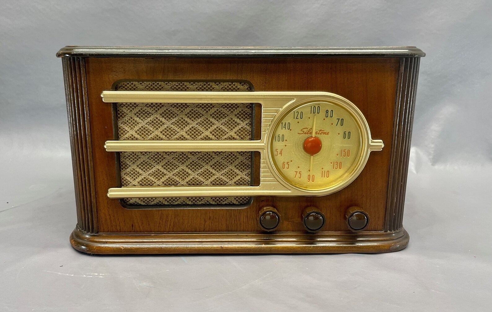 1946 Silvertone Radio Model 6050. Restored and Working FREE - Etsy