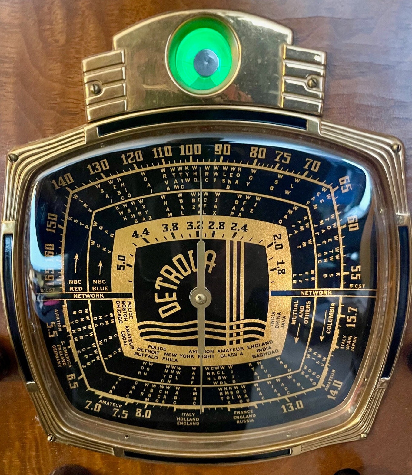 Stunning and Rare 1938 Detrola Radio Model 147E. Restored and Working ...