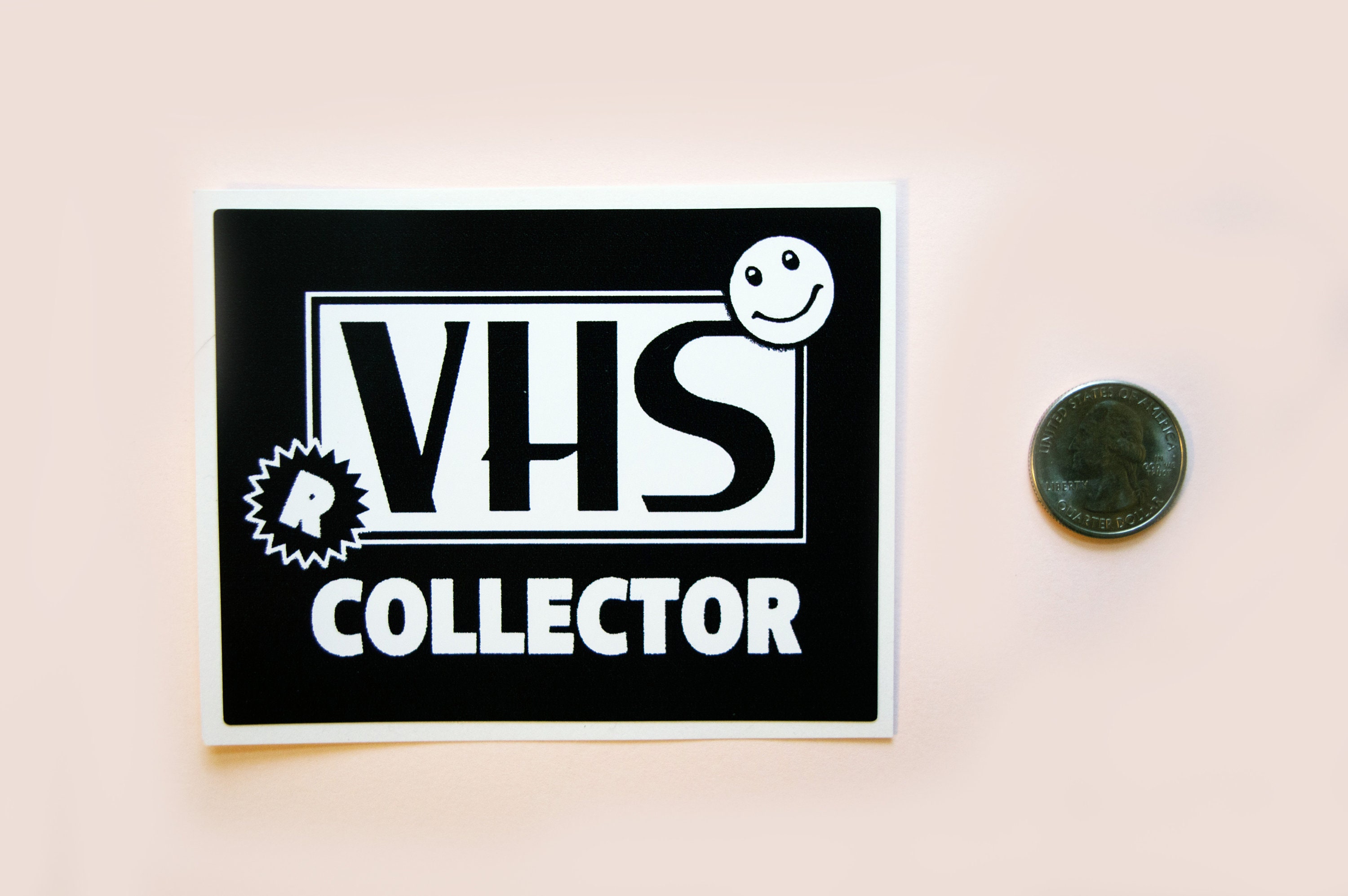 VHS COLLECTOR Sticker / 80's Horror VHS Video Store - Etsy