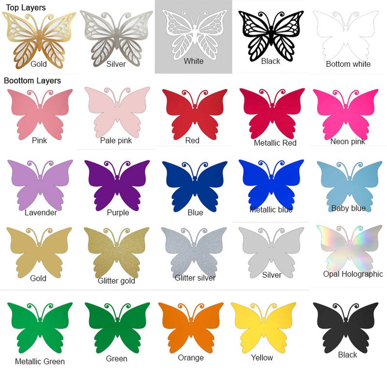 Pack of 3 Giant Large Paper Butterfly Prop Pack of 3 - Etsy