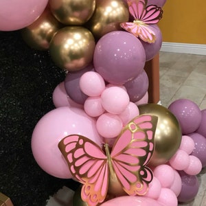 Custom Colors Pack of 3 Giant Large Paper Butterfly Props, Pack of 3 ...