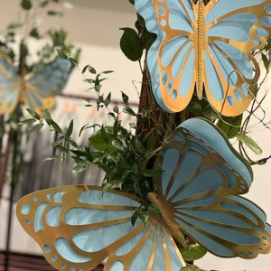 Custom Colors Pack of 3 Giant Large Paper Butterfly Props, Pack of 3 ...