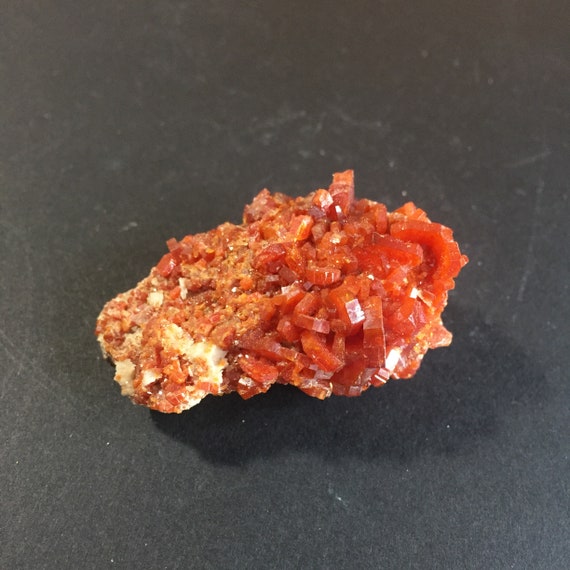 Home Décor Rocks & Geodes Natural Peruvian Vanadinite Cluster with ...