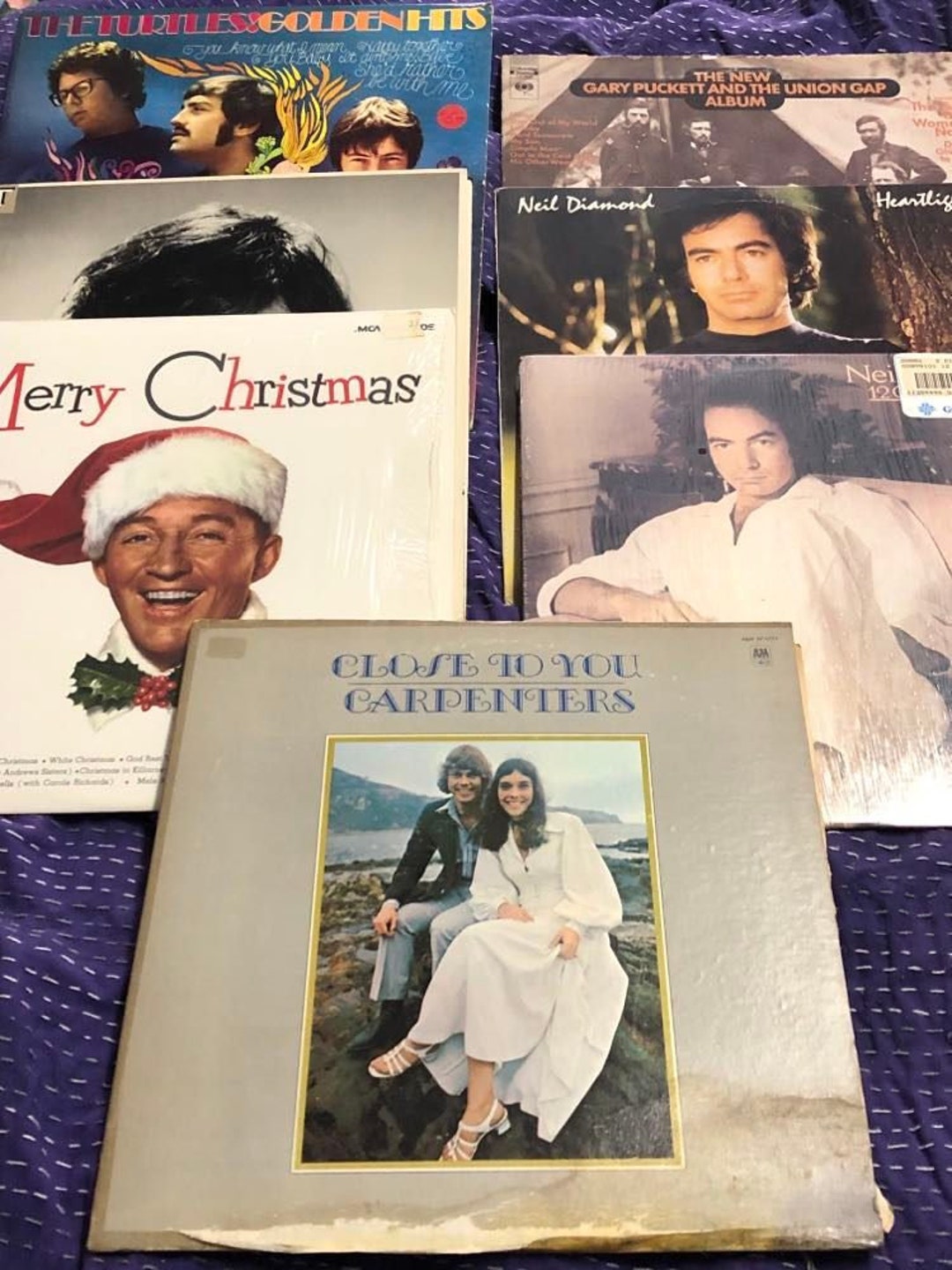 Vintage Various Artist Record Albums Set of 7 - Etsy