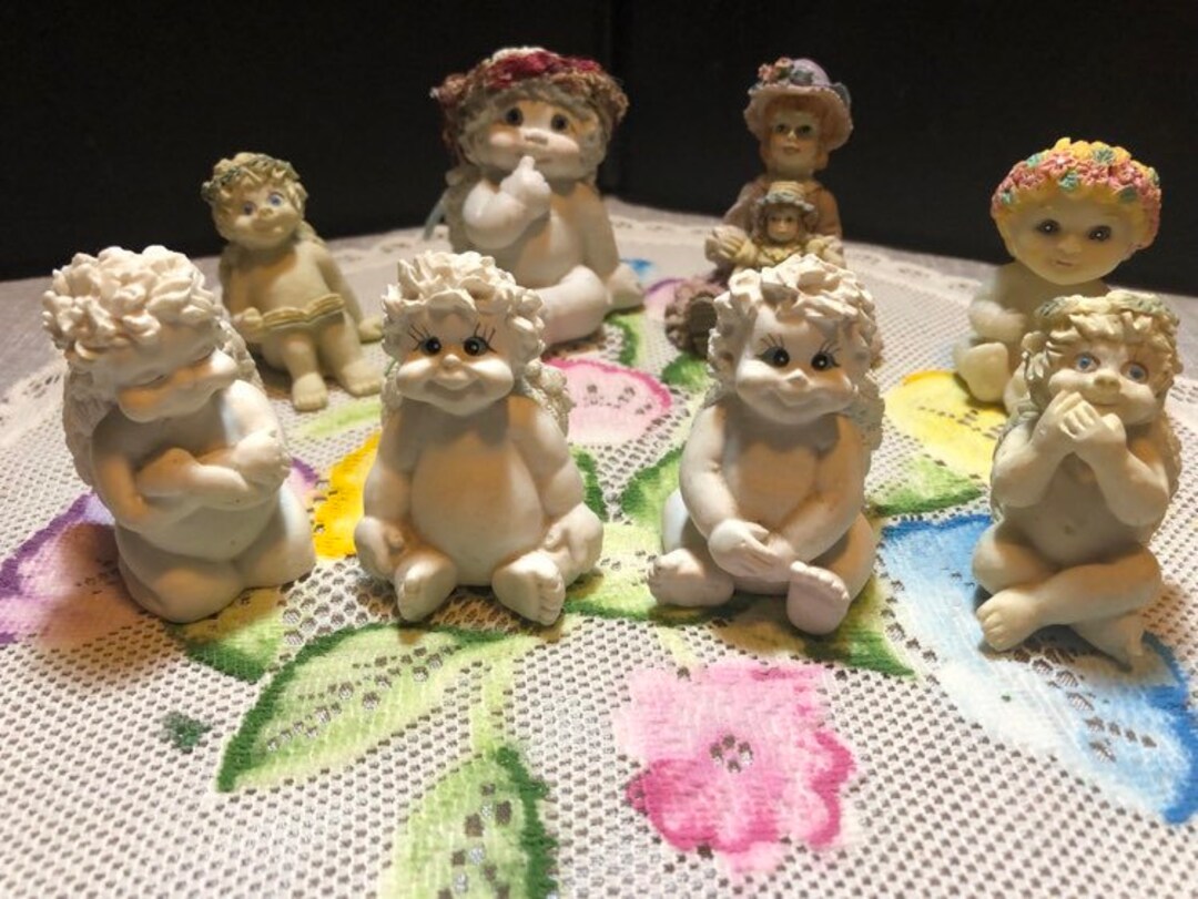 Set of 8 Various Angels Dreamsicles Artmark Orig and Unknown Makers - Etsy
