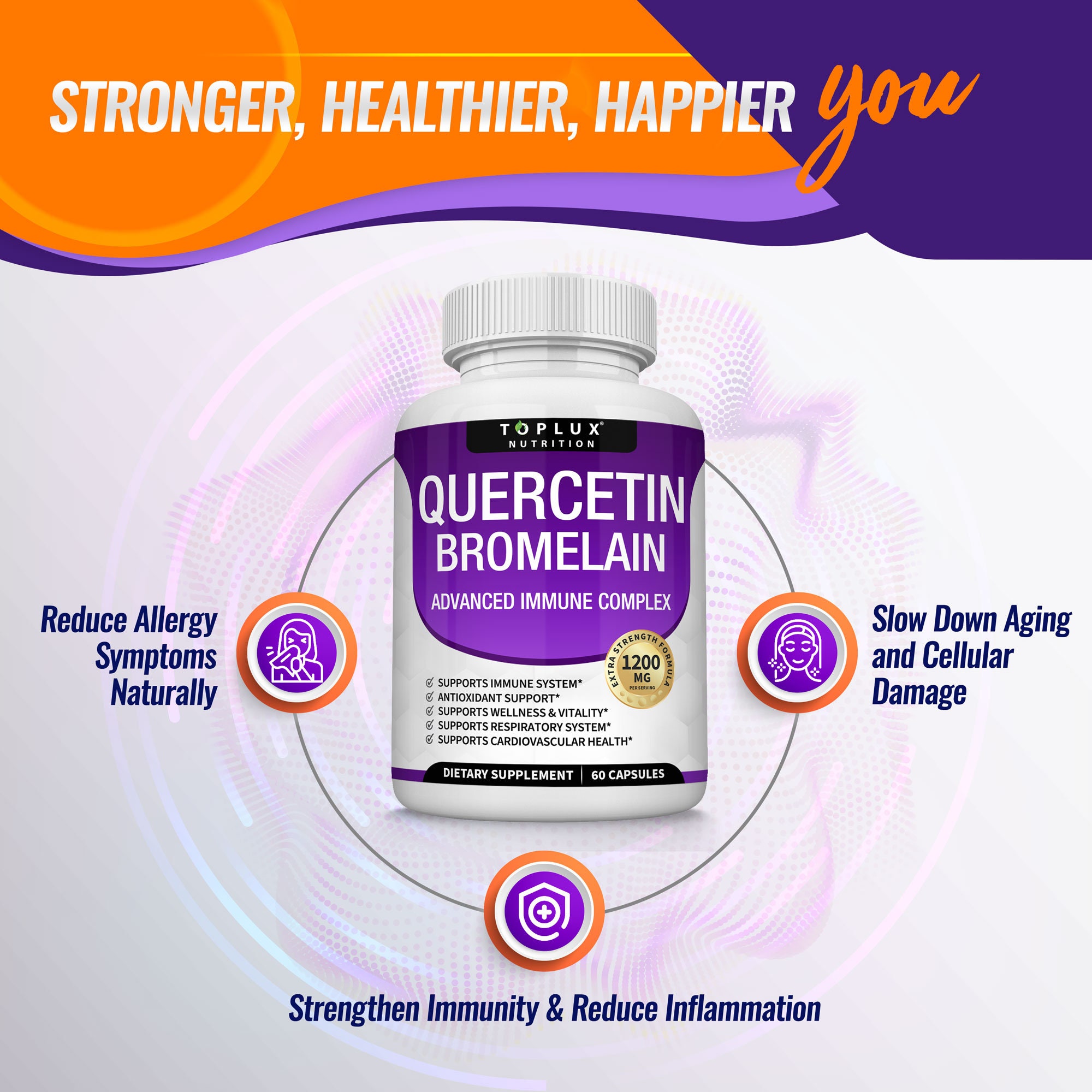 Quercetin Bromelain Advanced Immune Supplement - Etsy