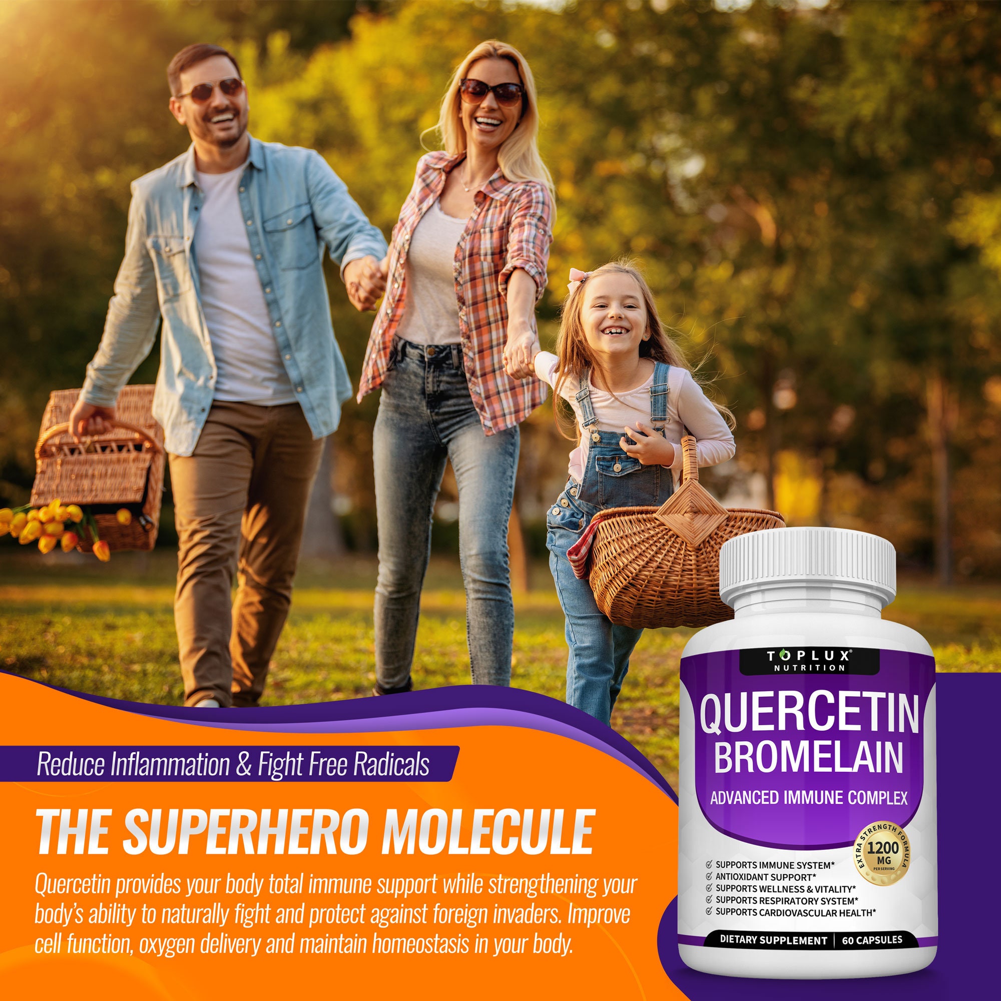 Quercetin Bromelain Advanced Immune Supplement - Etsy