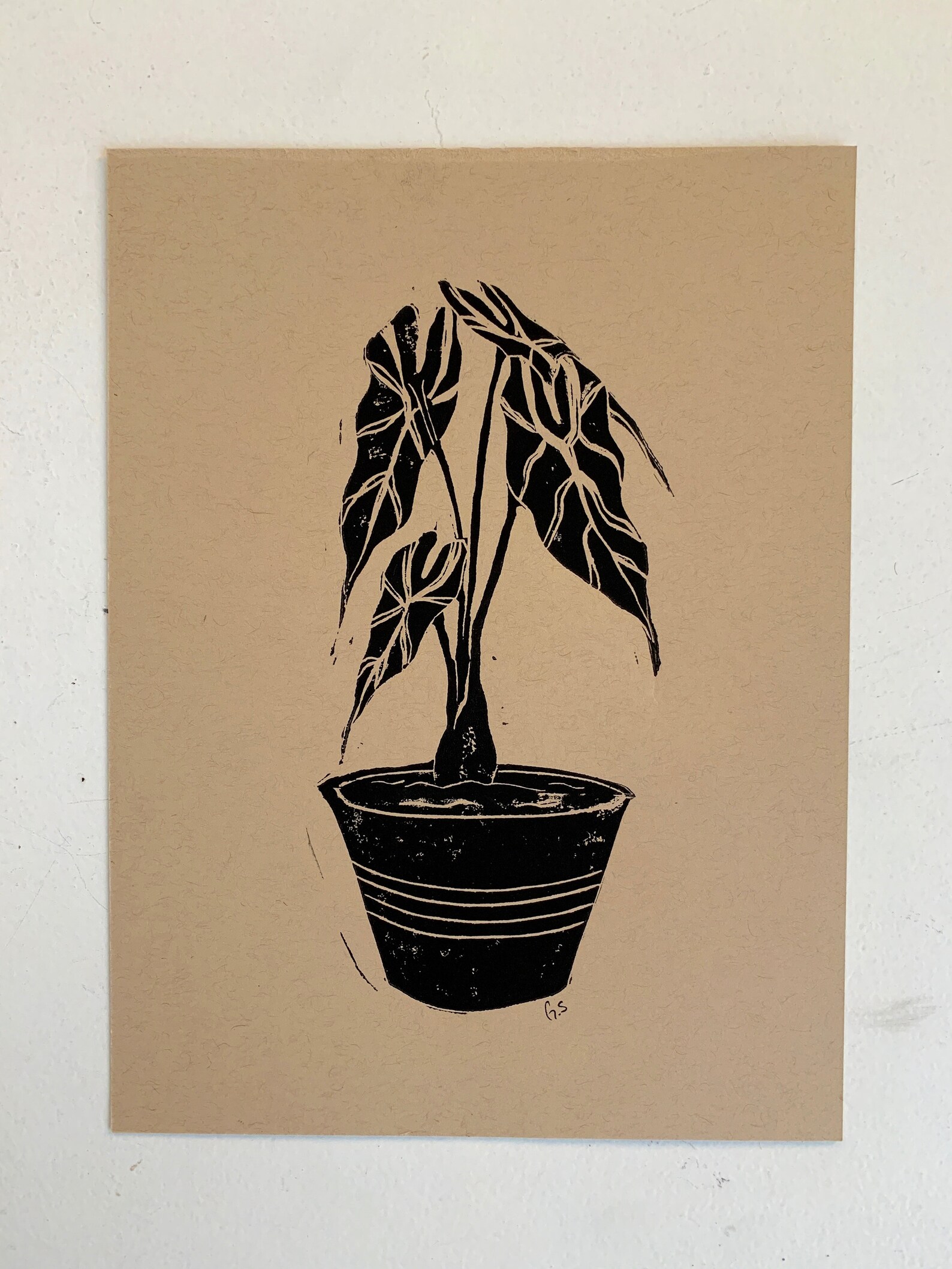 6x8 Original African Mask Linocut Print Wall Art Poster - Etsy Canada