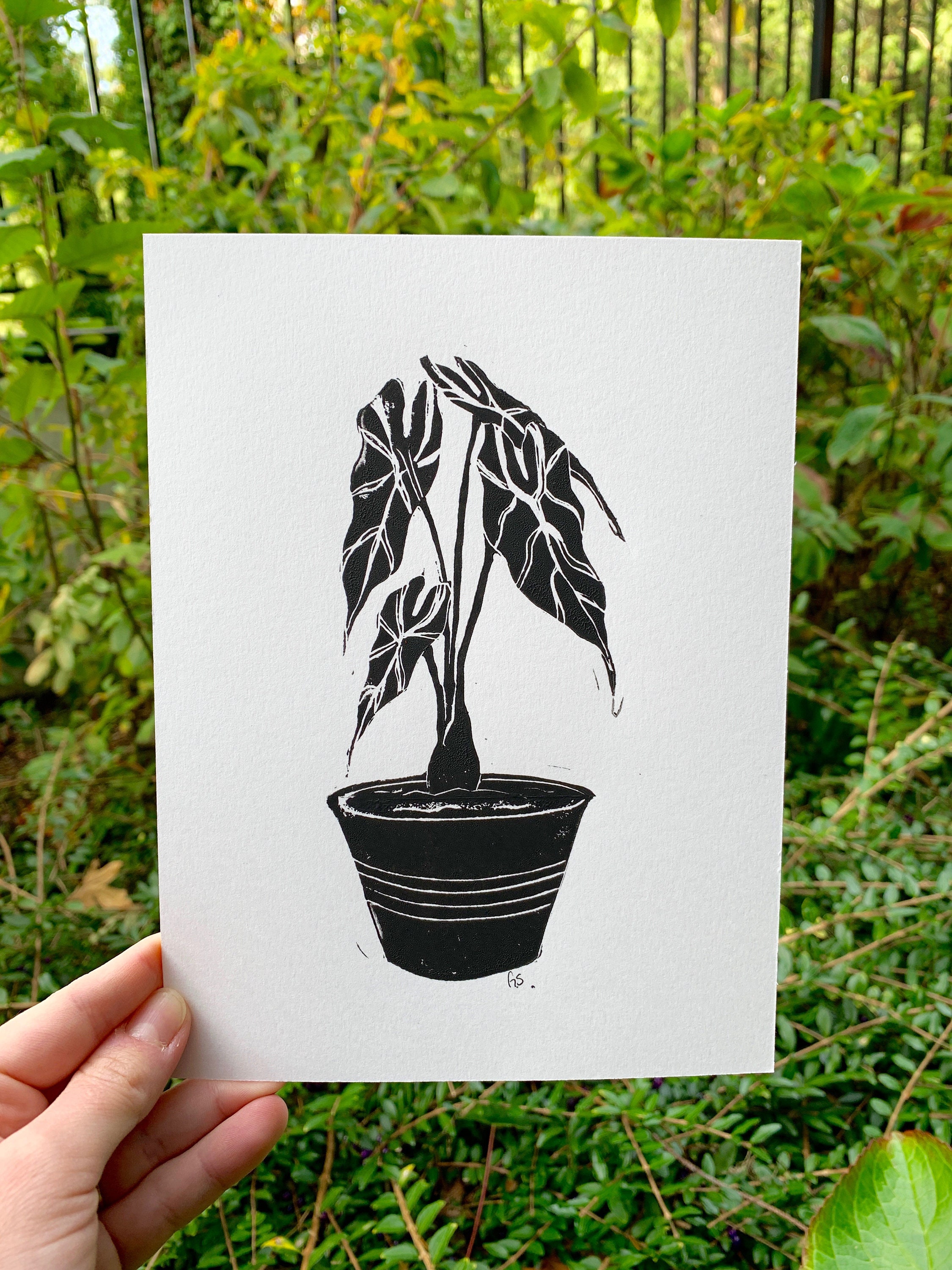 6x8 Original African Mask Linocut Print Wall Art Poster - Etsy Canada