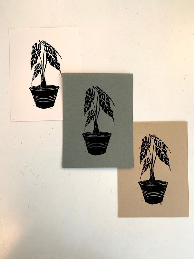 6x8 Original African Mask Linocut Print Wall Art Poster - Etsy Canada