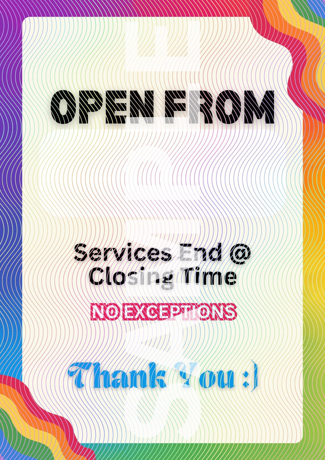 Face Painting Signs (open + Closed + Rules) - Printable Face Paint ...
