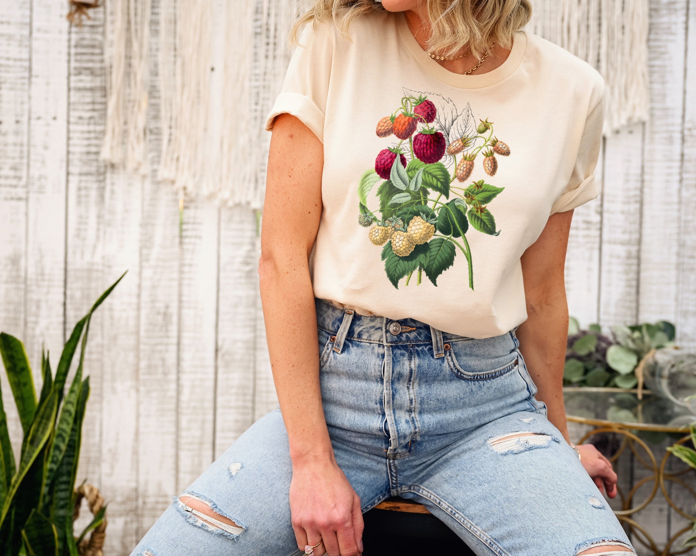 Raspberry Tee Shirt - Etsy