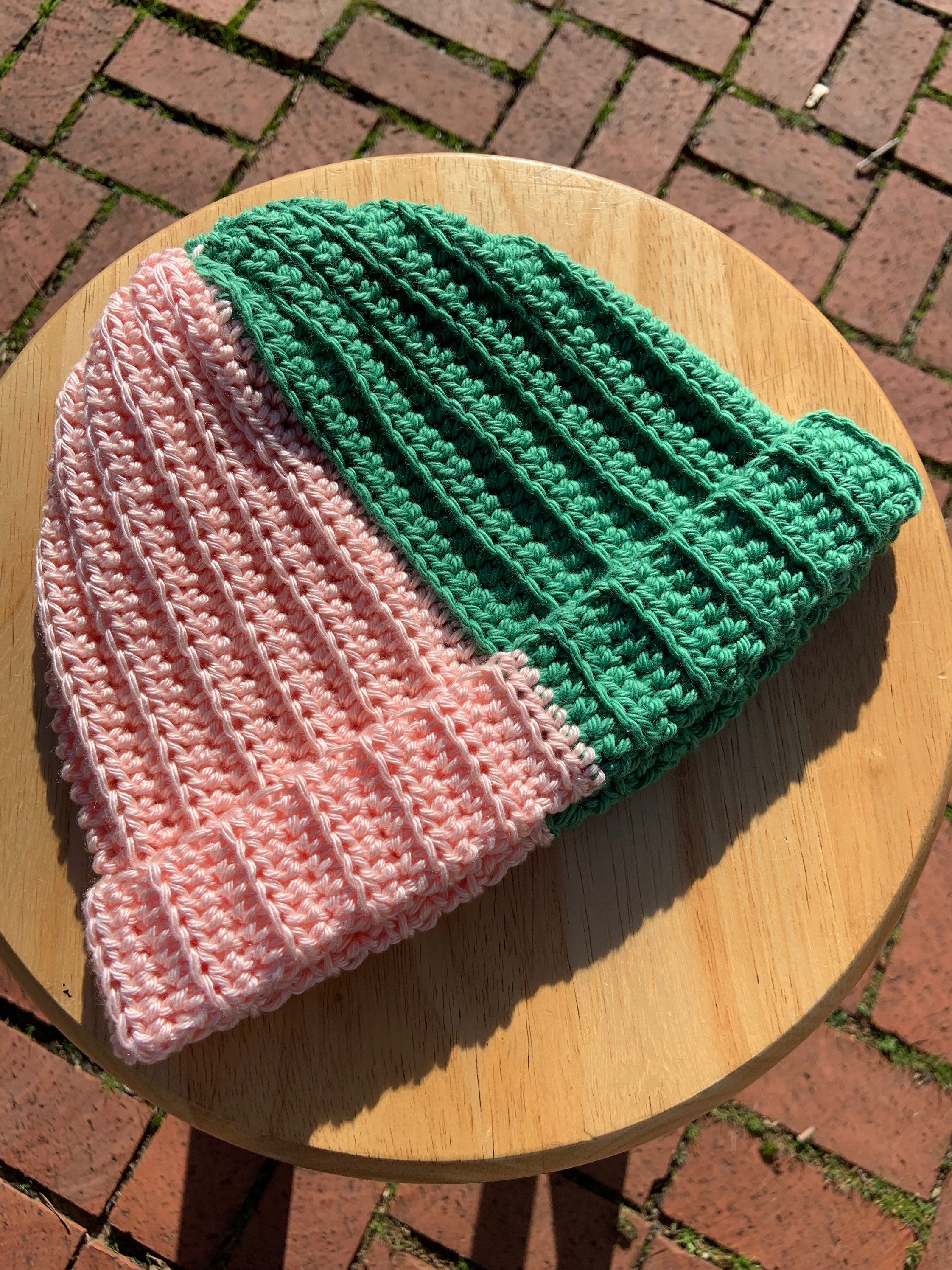 Custom Split Beanie | Two-toned Beanie - Etsy