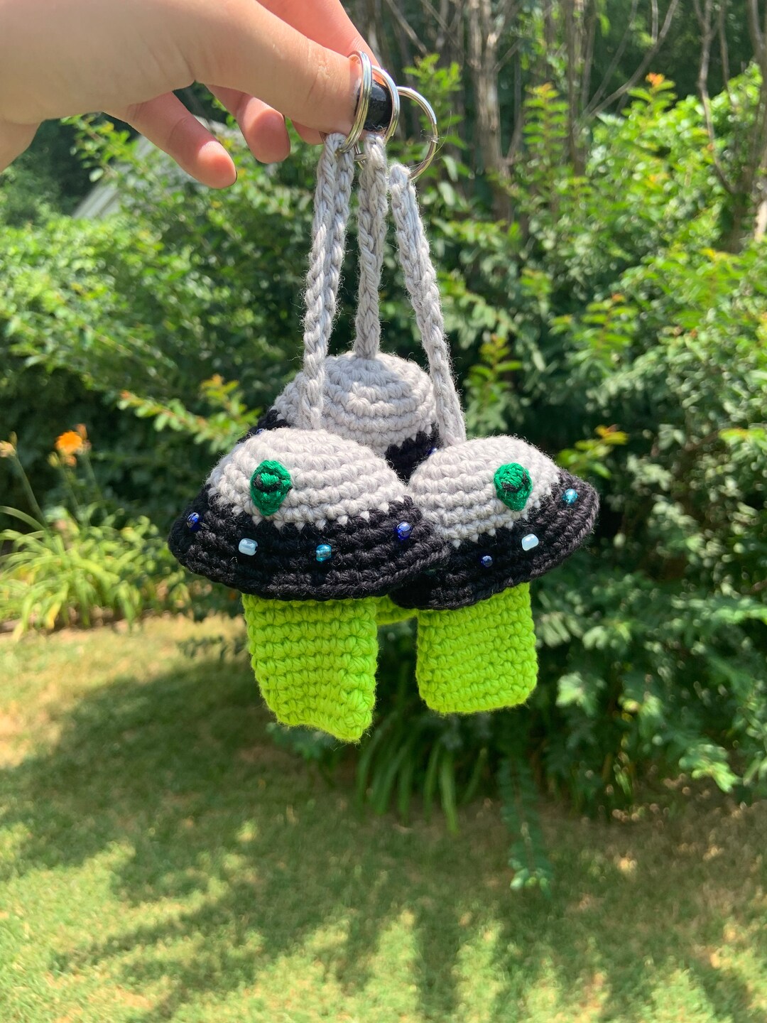 Alien Lighter Invasion Lighter Keychain UFO Keychain - Etsy